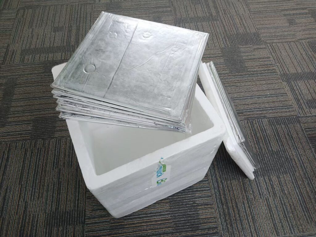 Removable Vacuum Insulation Panel cooler box - tempk
