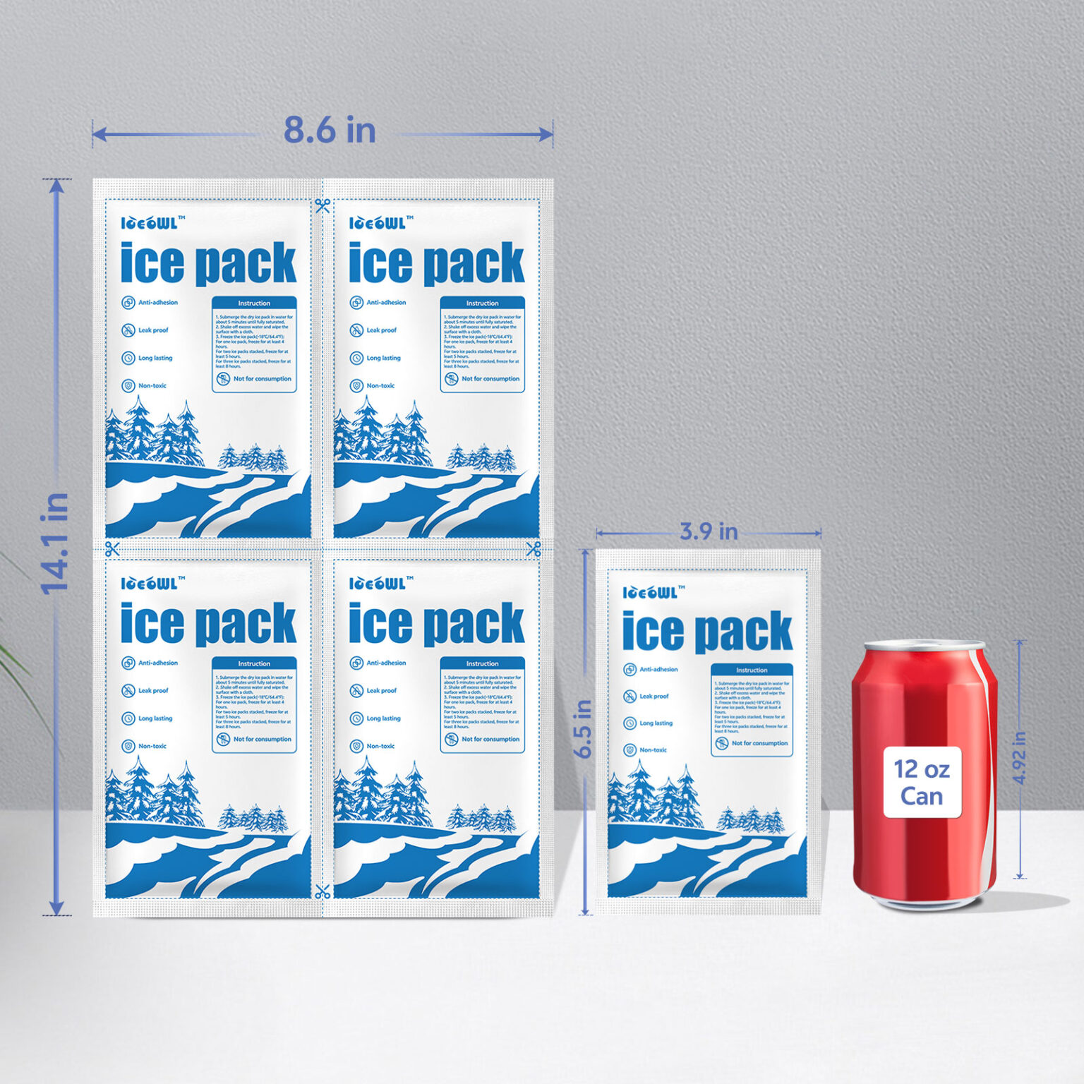 HDPE Ice Packs for Cold Chain | Tempk’s Durable Cooling - tempk